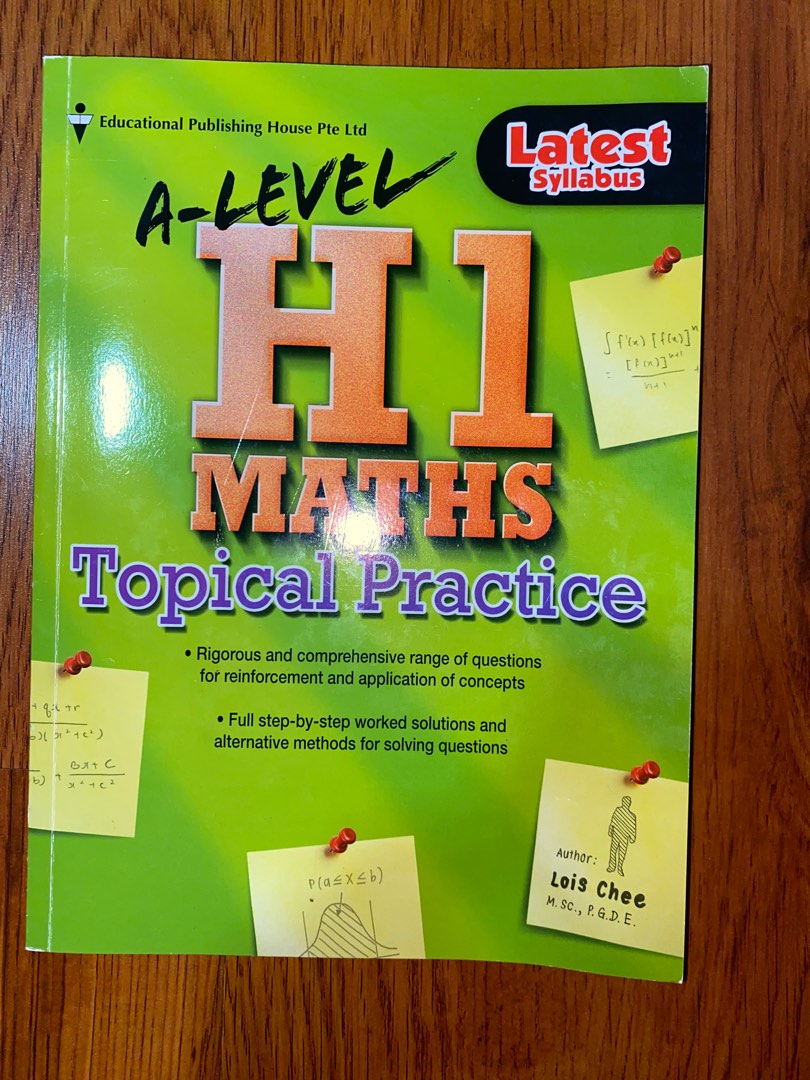 H1 Mathematics Topical Revision Book, Everything Else on Carousell