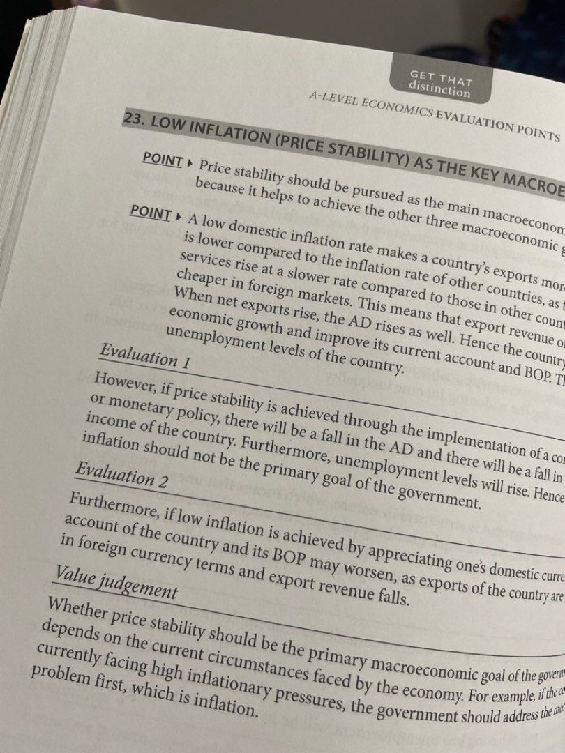 H2 Econs A levels model essays, assessment books, evaluation points ...