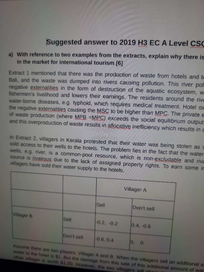 [A LEVELS] H3 ECONS Notes+Past Year Papers, Hobbies & Toys, Books ...