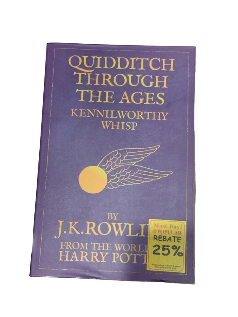 Harry Potter - Quidditch Through The Ages, Hobbies & Toys, Books ...