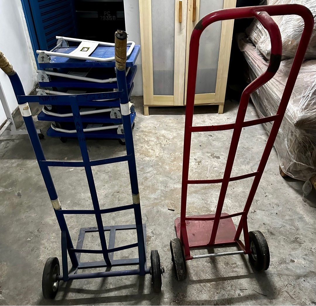 Heavy 2 wheel trolleys 300kg, Hobbies & Toys, Travel, Travel Essentials ...