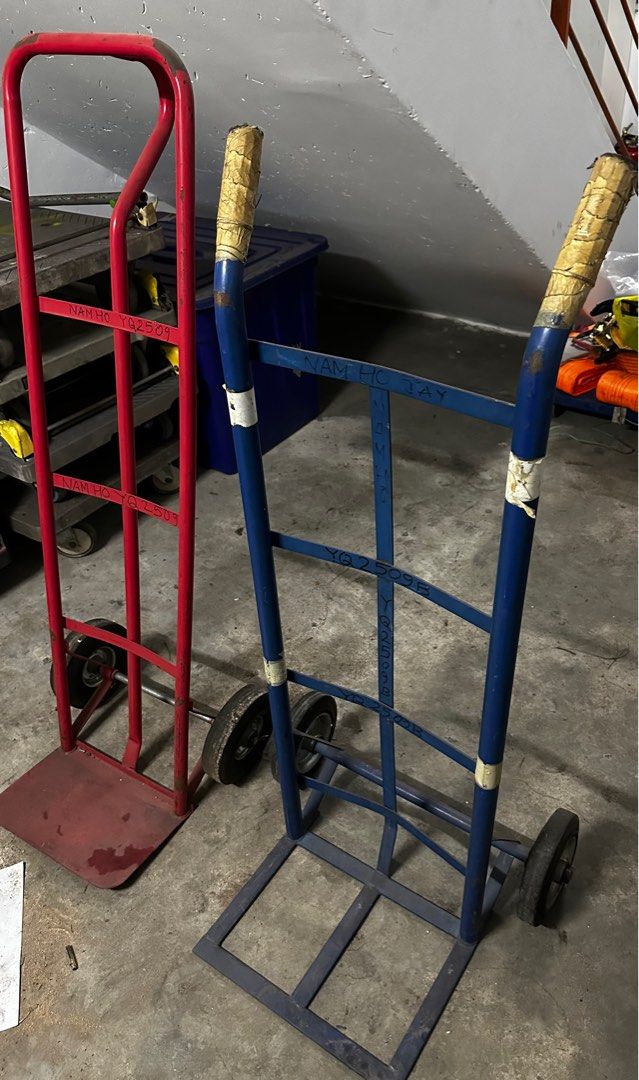 Heavy 2 wheel trolleys 300kg, Hobbies & Toys, Travel, Travel Essentials ...