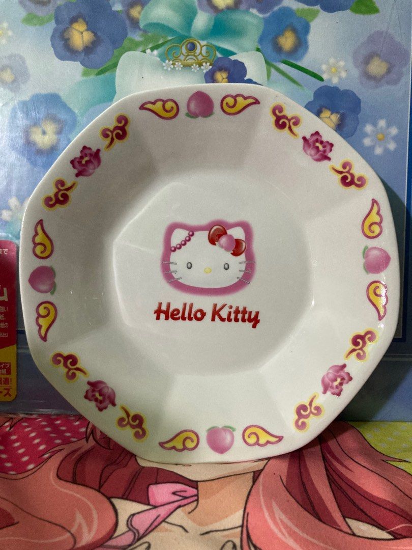 Hello Kitty Deep Plate, Furniture & Home Living, Kitchenware ...