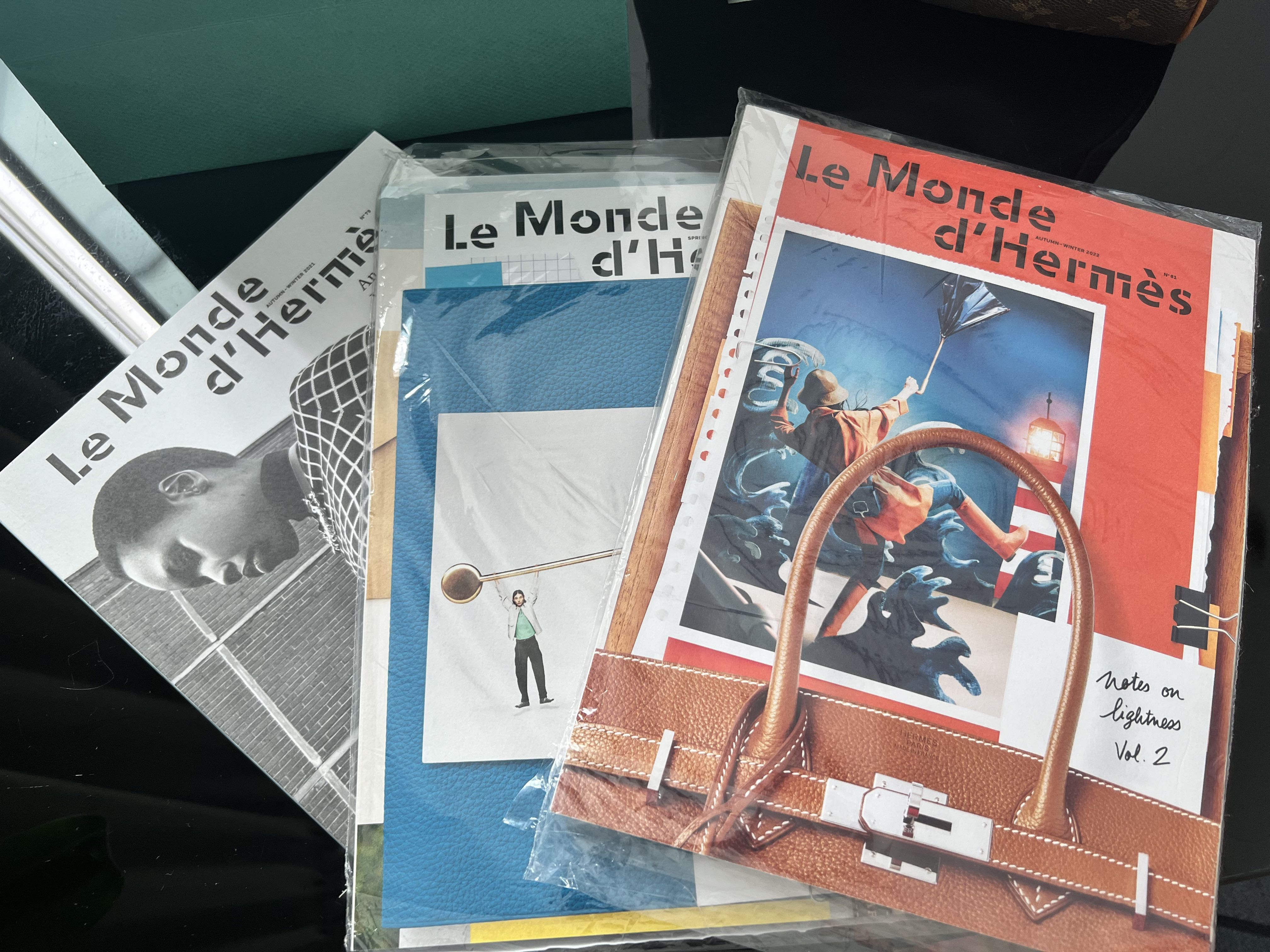 Hermes magazine 2022, Luxury, Apparel on Carousell