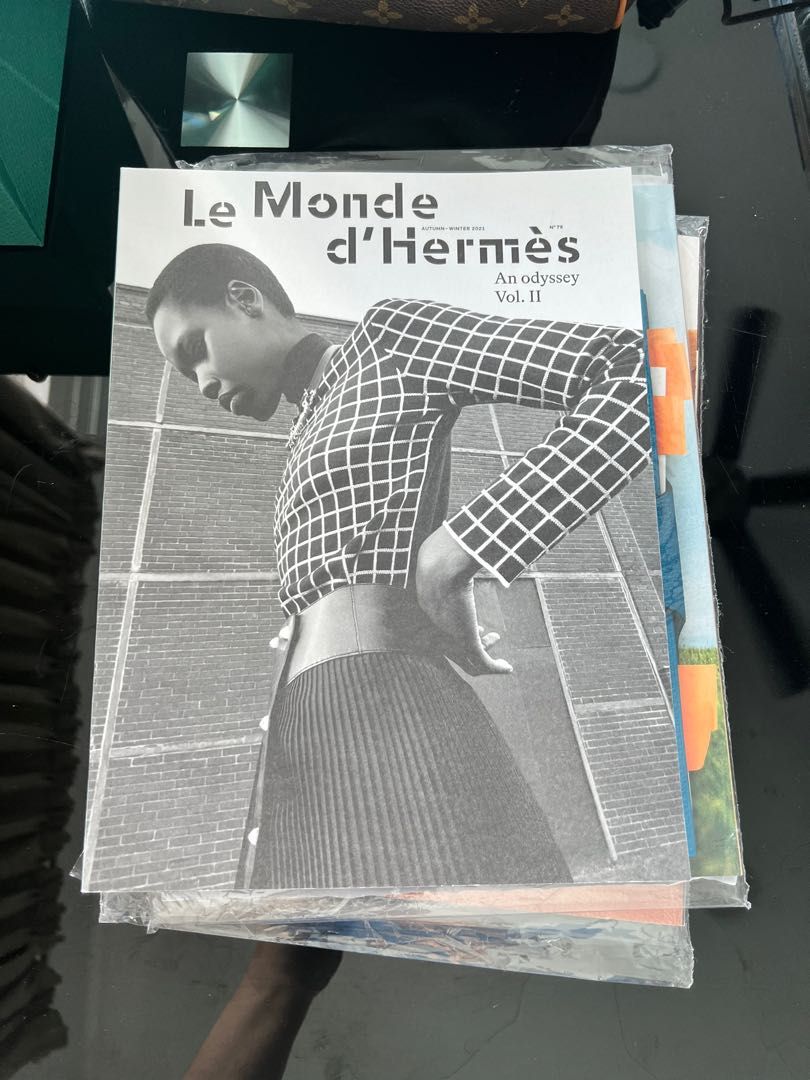 Hermes magazine 2022, Luxury, Apparel on Carousell