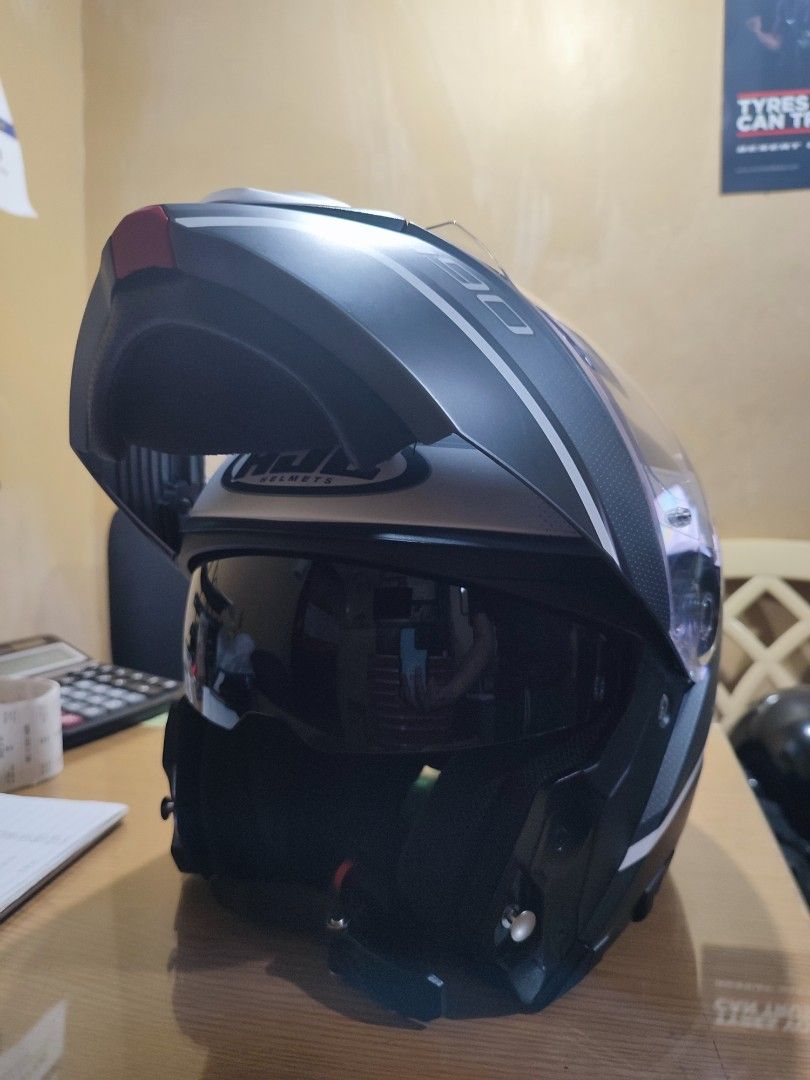 HJC i90 Modular, Motorbikes, Motorbike Parts & Accessories, Helmets and ...