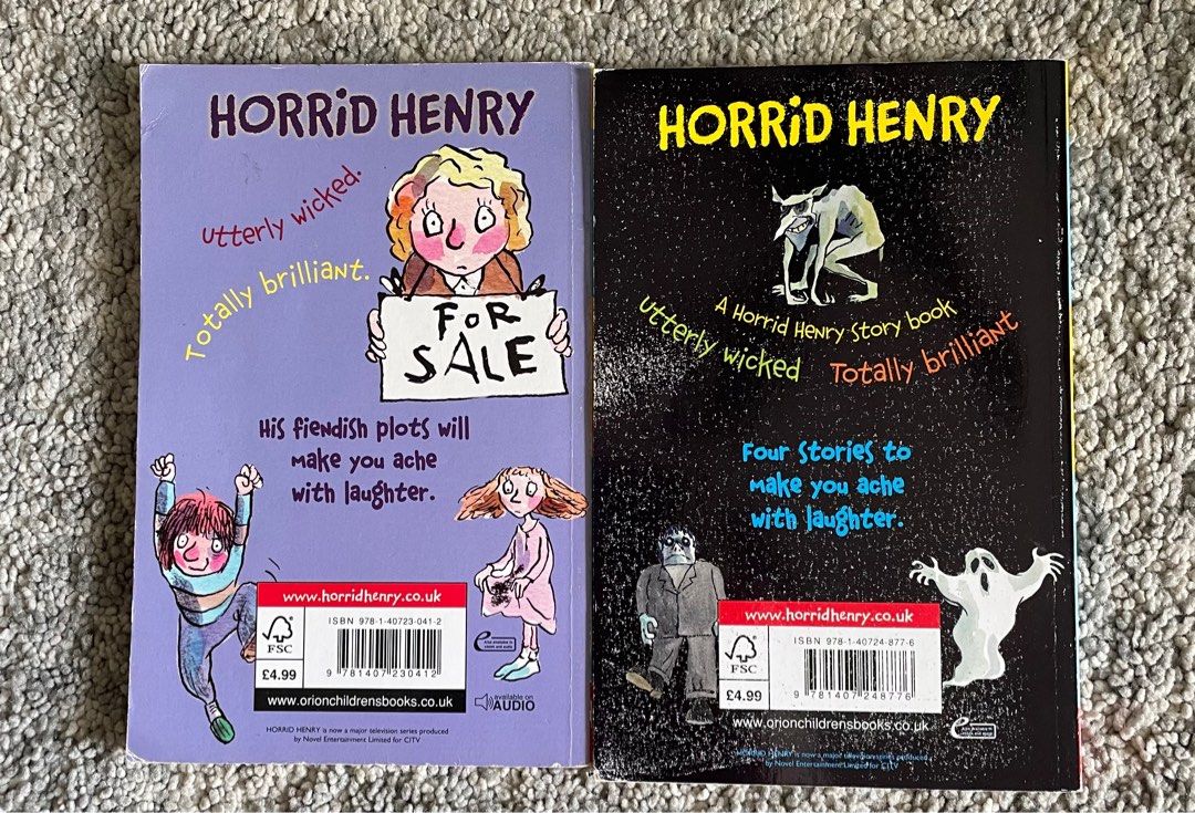 Horrid Henry, Hobbies & Toys, Books & Magazines, Children's Books on ...