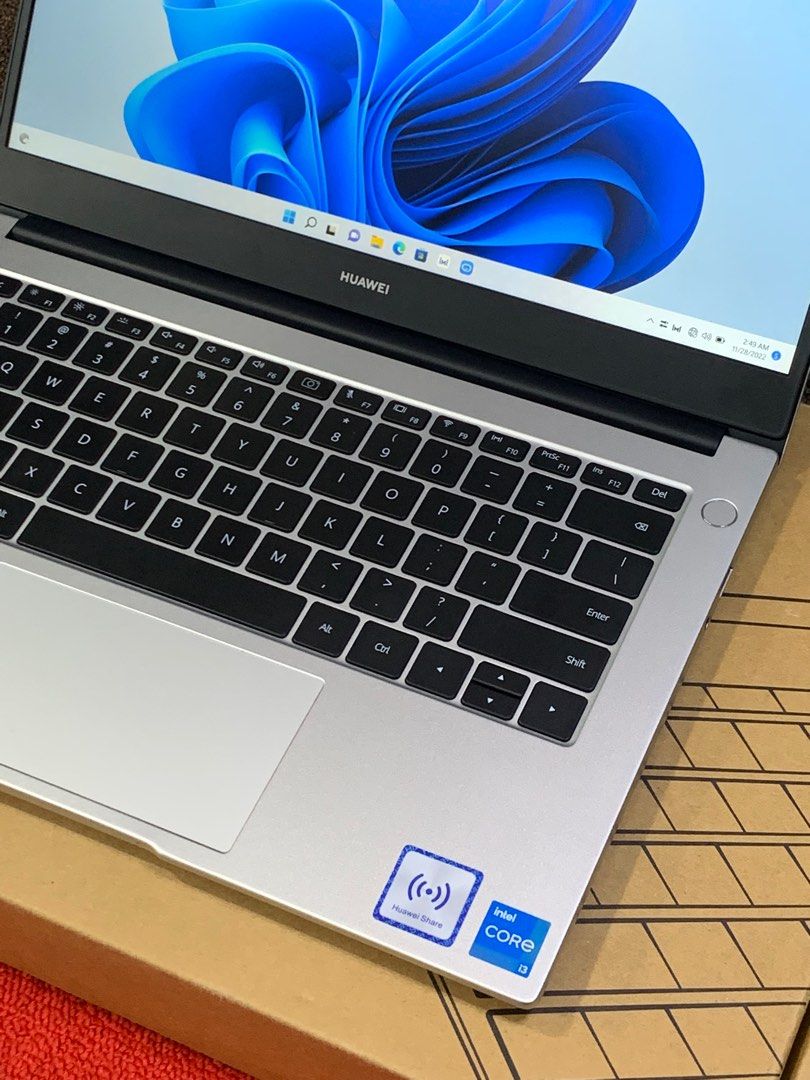 Huawei matebook d14 core i3 11th gen 8gb ram 256gb ssd complete with ...