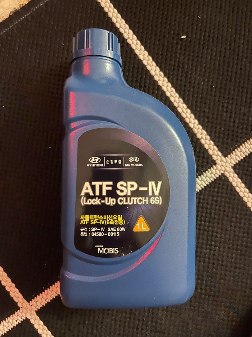 Hyundai Original Auto Transmission Fluid/Oil SP-IV(ATF) SP-4, Car ...