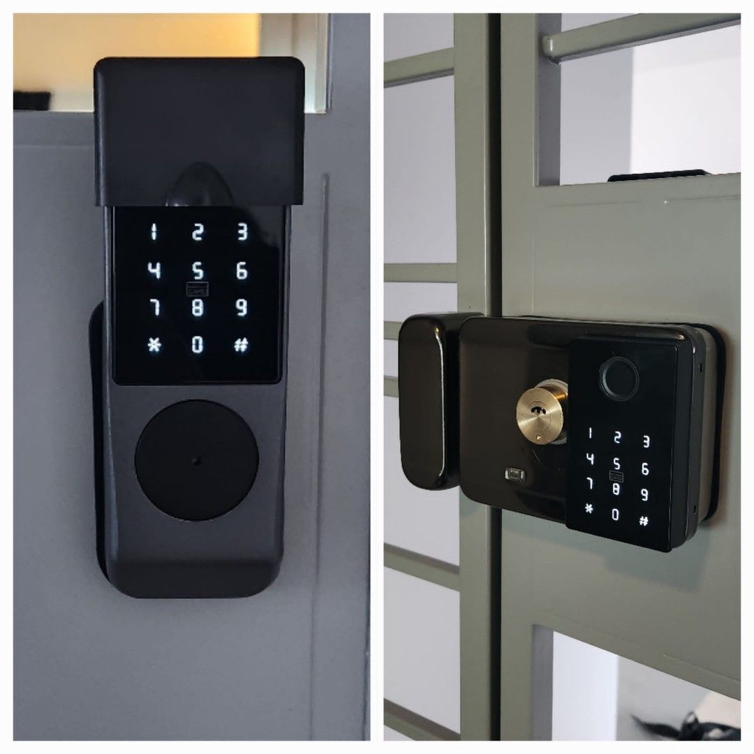 Infinite GRL-3 Gate Lock with Bluetooth, Fingerprints, RFID Card Unlock ...