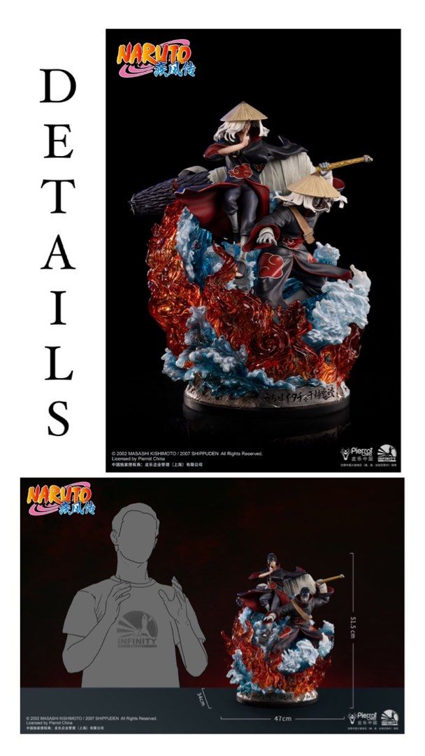 Infinity Studio - Akatsuki Itachi & Kisame, Hobbies & Toys, Toys ...