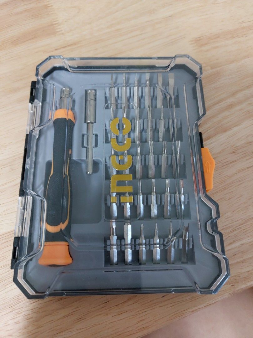 Ingco Industrial 32 Pcs Bits Set, Everything Else on Carousell