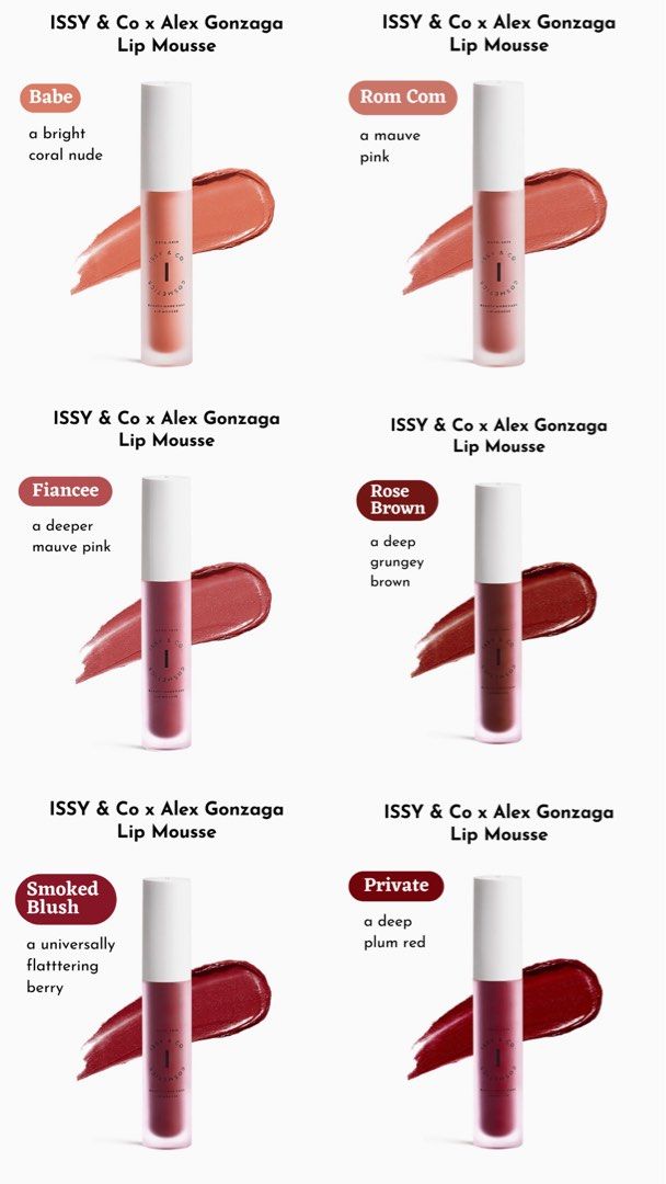 Issy and Co. x Alex Gonzaga Lip Mousse on Carousell