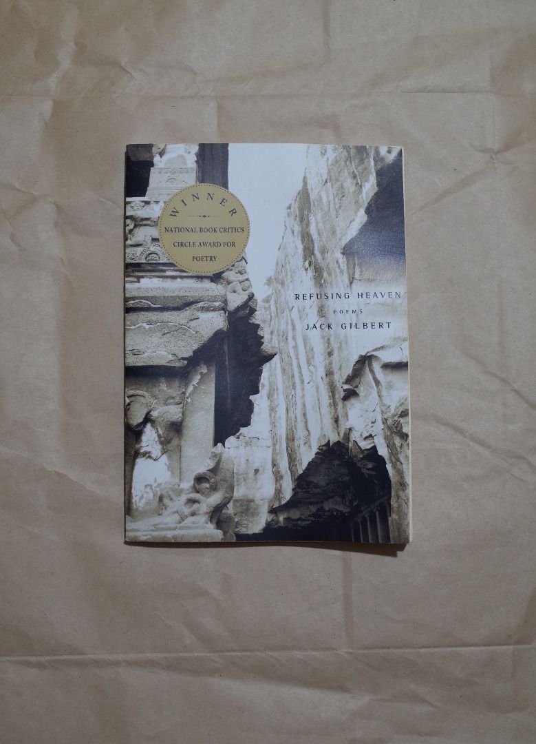 Jack Gilbert - Refusing Heaven, used/old books, Hobbies & Toys, Books ...