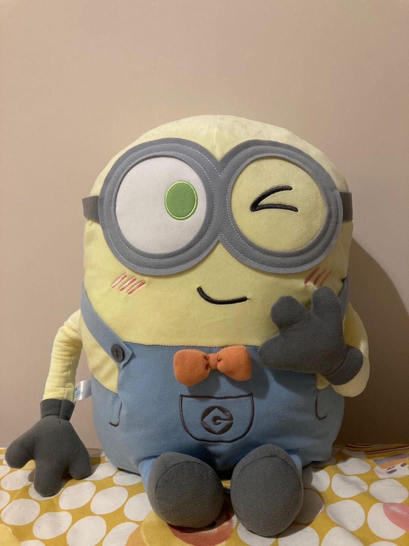 (Japan) Minions Bob Plush Toy 公仔, 興趣及遊戲, 玩具 & 遊戲類 - Carousell