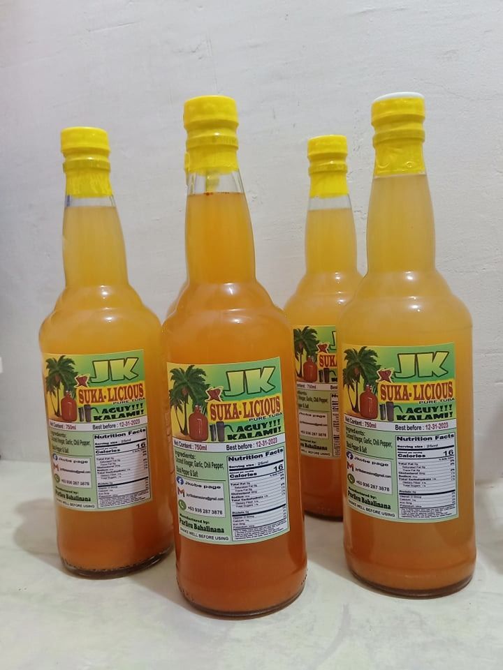JK Suka-Licious pure TUBA coconut vinegar from Bukidnon, Food & Drinks ...