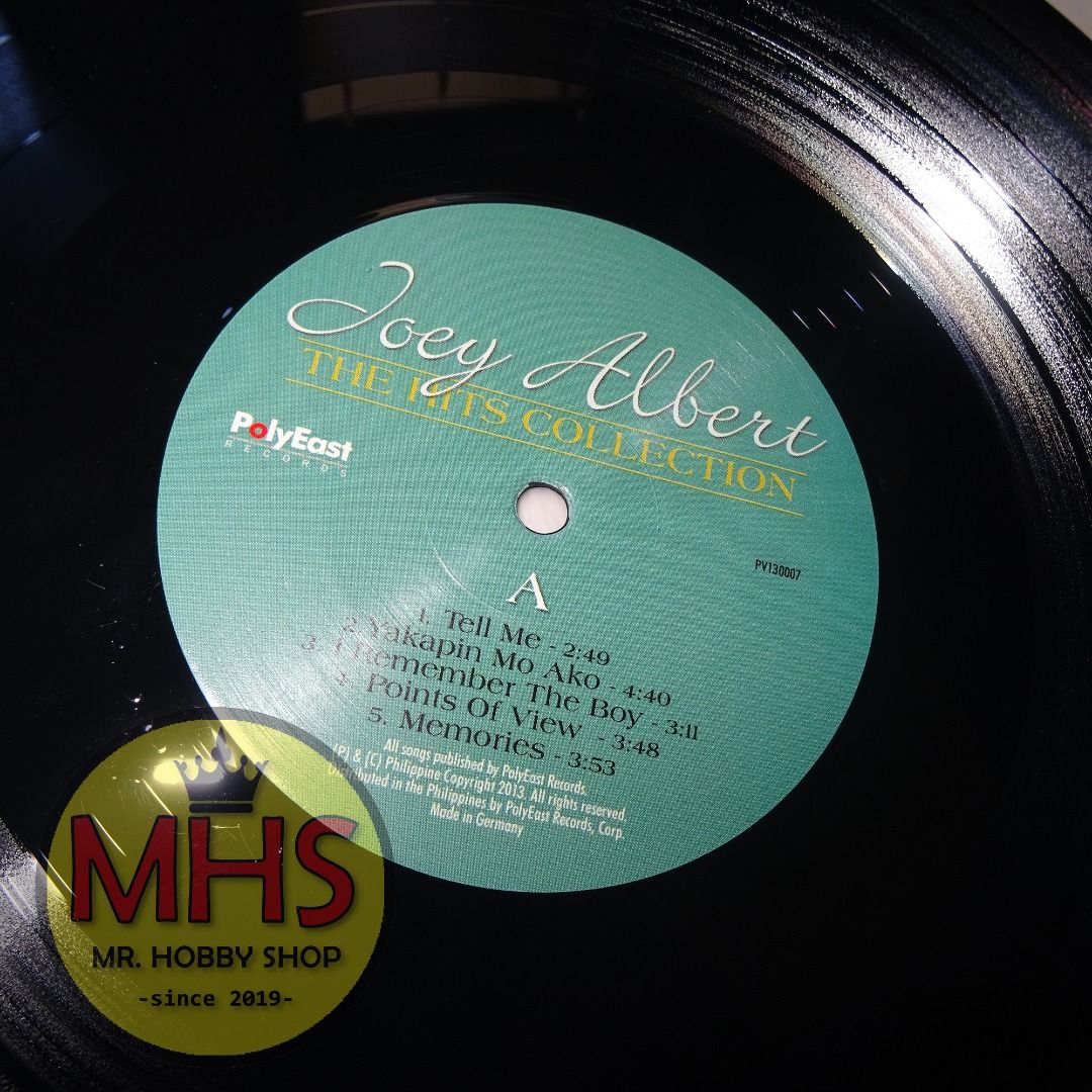 Joey Albert The Hits Collection LP (100% Original Copy), Hobbies & Toys ...