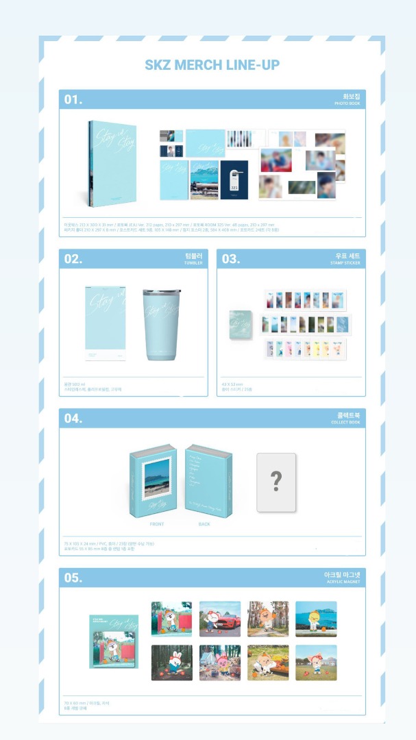 (JYPSHOP/SKZOO STORE) Stray Kids Stay In Stay In Jeju Exhibition Official Goods, Hobbies & Toys ...