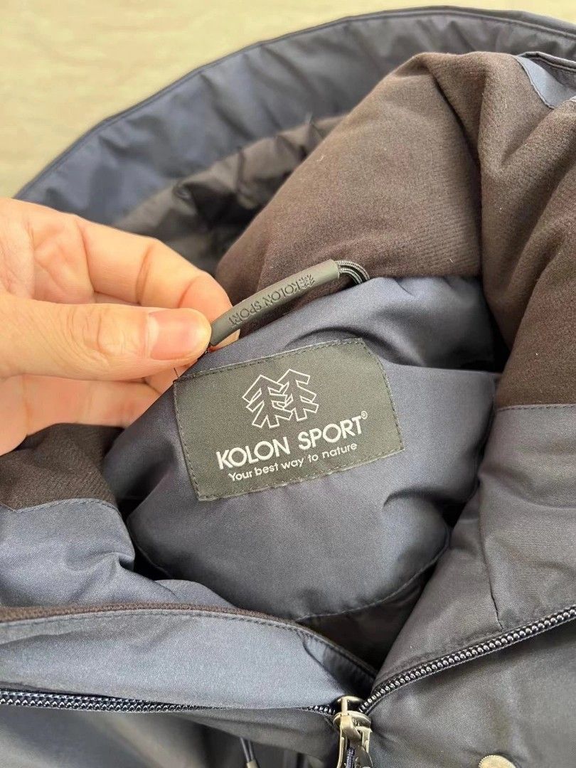 全新韓國Kolon Sport jacket Kolon Sport外套 Kolon Sport 羽絨 Kolon Sport, 男裝, 外套及戶外衣服 - Carousell