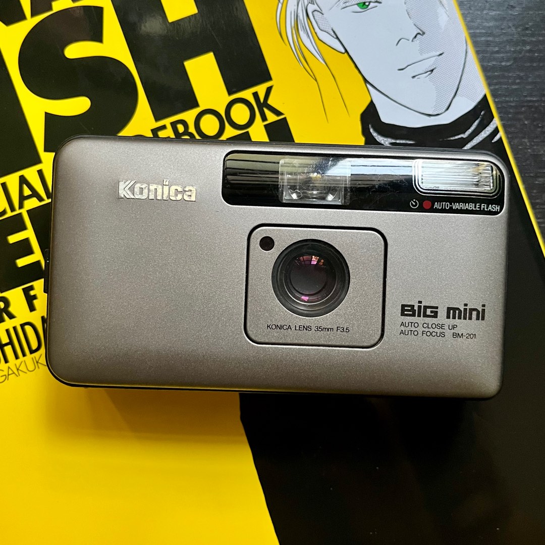 Konica Big Mini BM-201 Point & Shoot Film Camera, Photography, Cameras ...