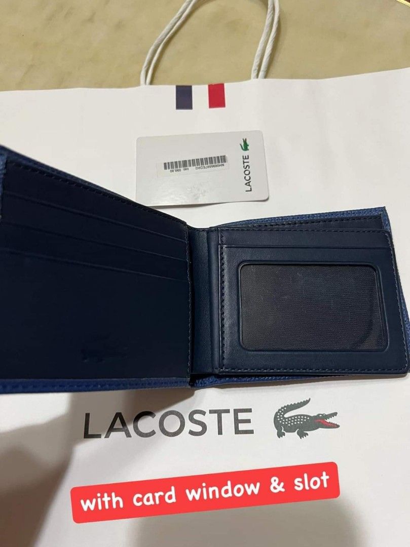 Lacoste Bifold Wallet, Men's Fashion, Watches & Accessories, Wallets ...