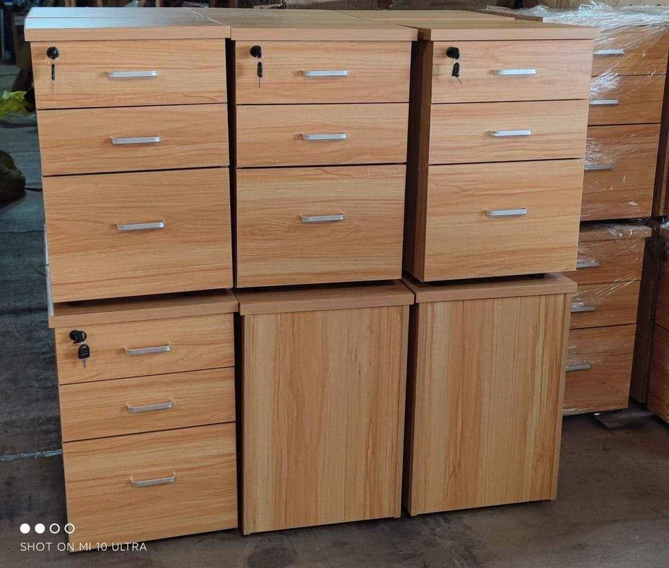 LAMINATED MDF FILING CABINET / WOODEN CABINET, Furniture & Home Living ...