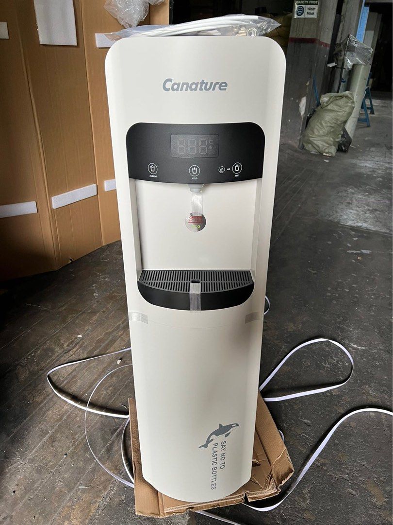 Lcd display hot and cold water dispenser with built in RO, TV & Home ...