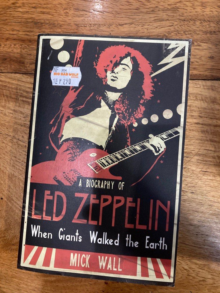Led Zeppelin by Mick Wall, Hobbies & Toys, Books & Magazines, Fiction ...