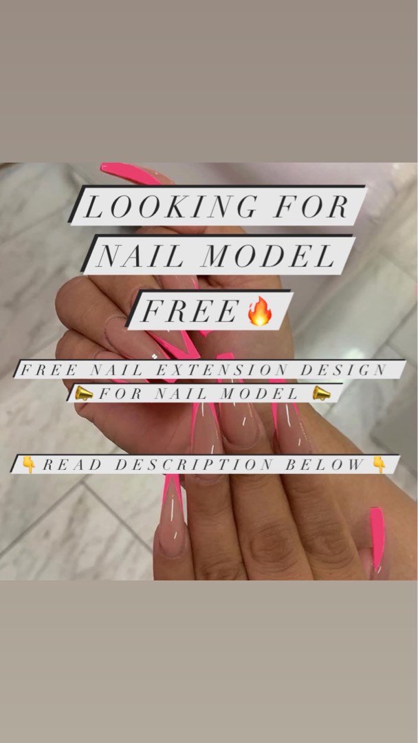 LF nail model, Beauty & Personal Care, Hands & Nails on Carousell