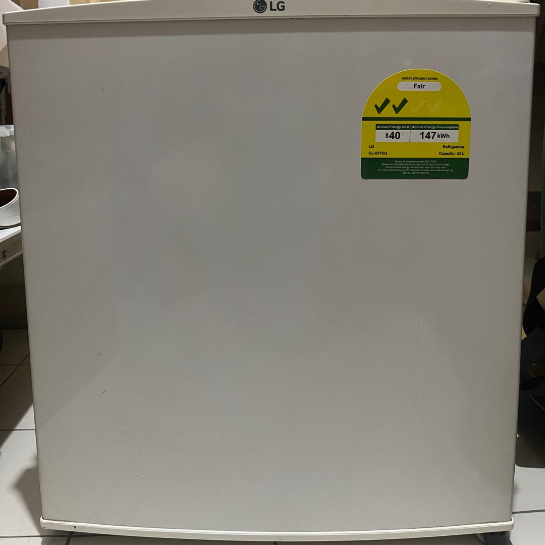 LG 43L Mini Fridge, TV & Home Appliances, Kitchen Appliances ...