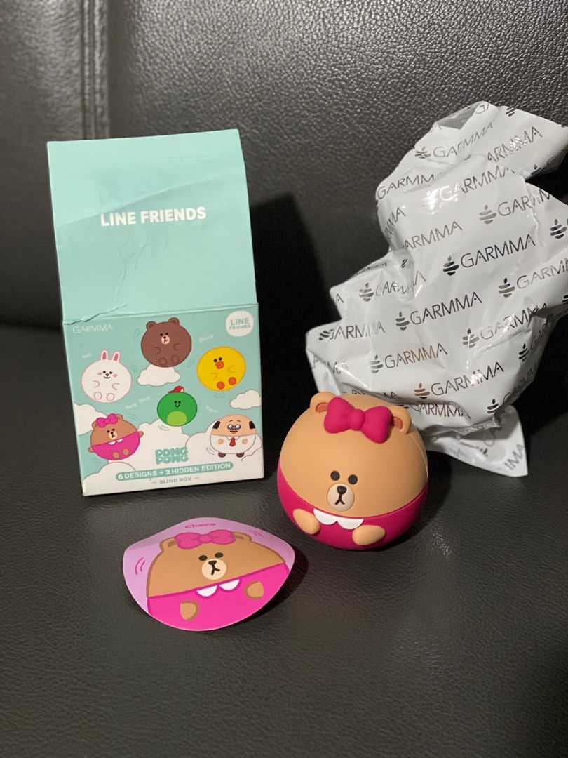 Line Friends Pong Pong Blind Box (Opened) - Choco, Hobbies & Toys, Toys ...