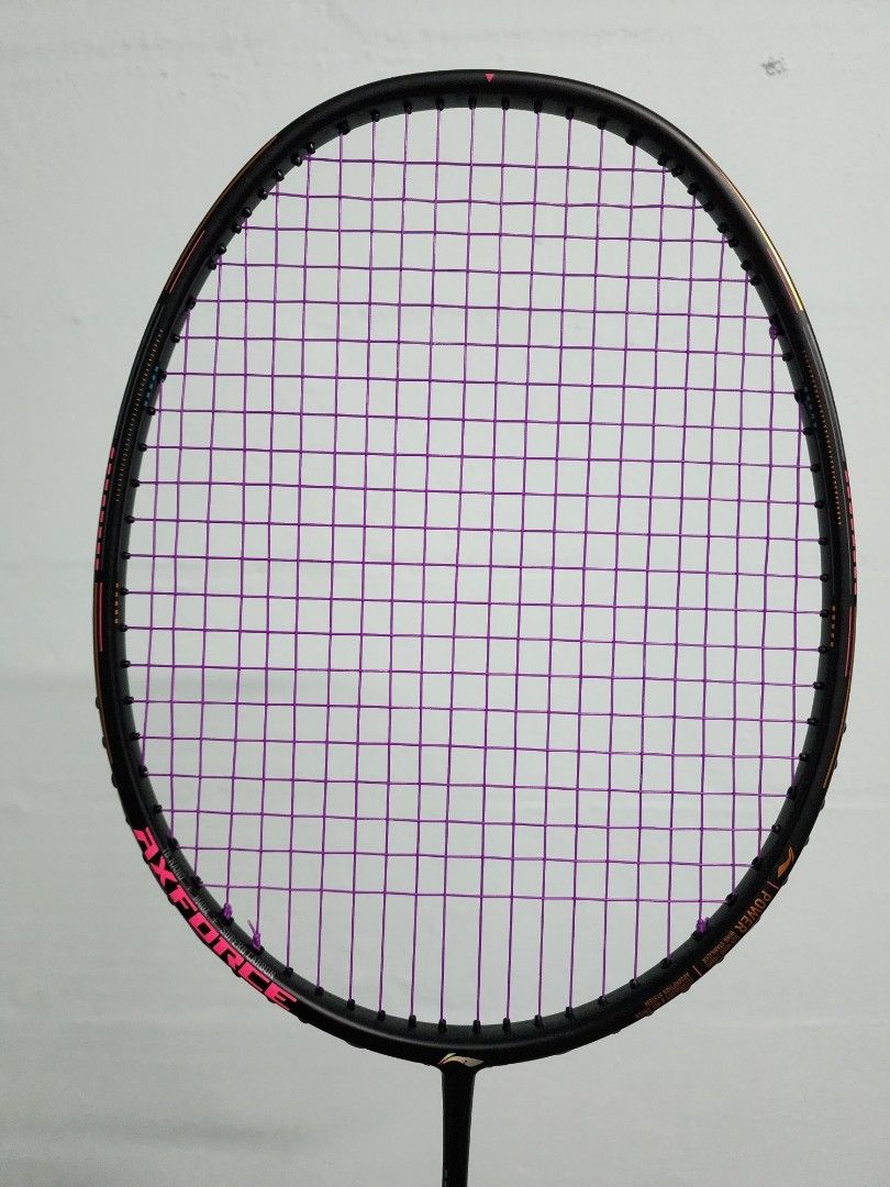 Lining AxForce 80, Sports Equipment, Sports & Games, Racket & Ball ...