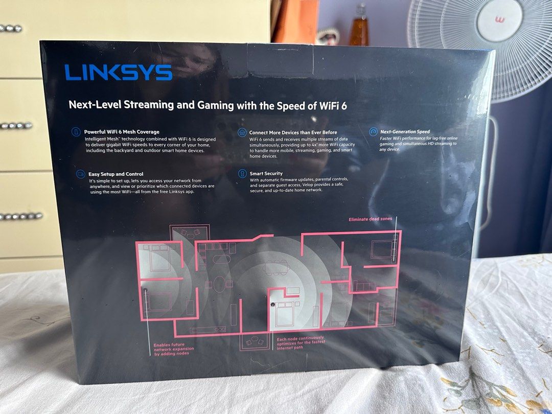 Linksys Velop Wifi 6 Mx4200 Whole Home Mesh System Computers And Tech Parts And Accessories