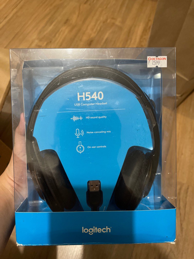 Logitech H540, Audio, Headphones & Headsets on Carousell
