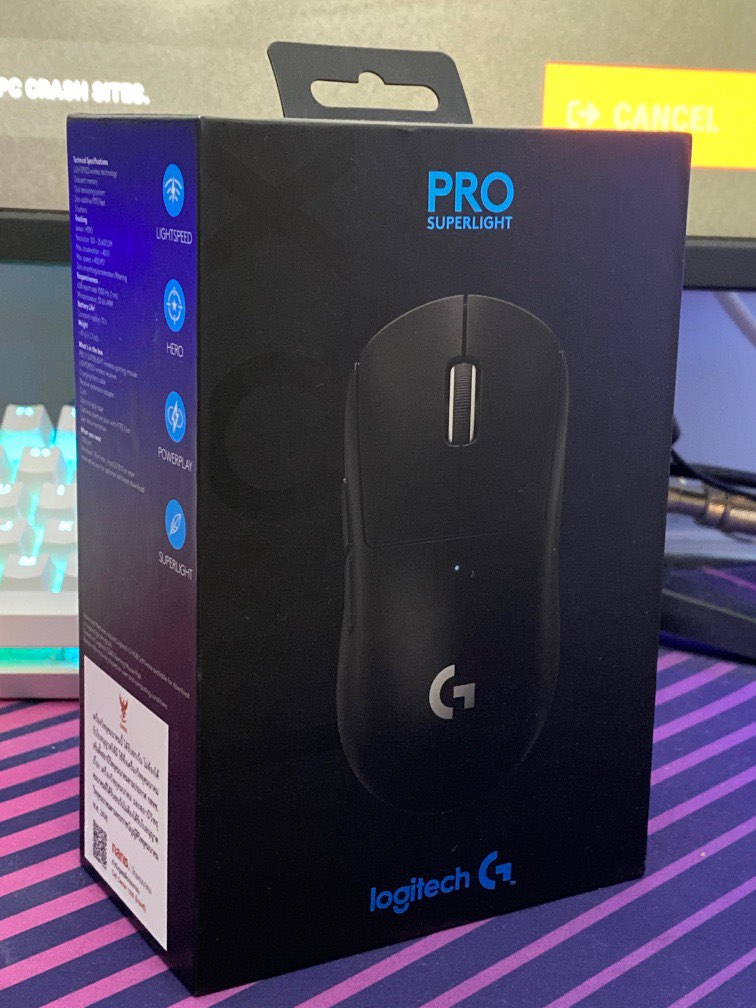 LOGITECH PRO SUPERLIGHT, Computers & Tech, Parts & Accessories, Mouse ...