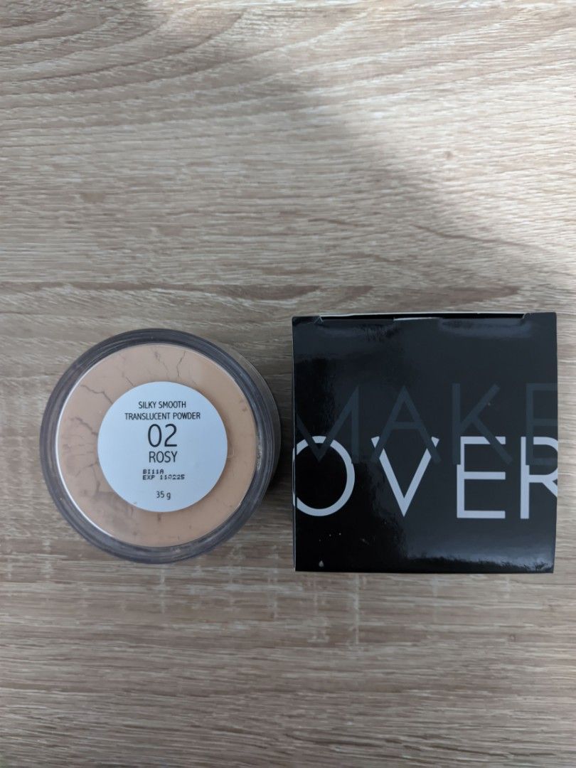 MAKE OVER Silky Smooth Translucent Powder 02 ROSY, Kesehatan ...