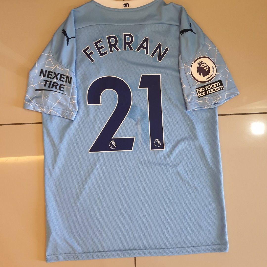 Mancity Ferran Torres, Men's Fashion, Activewear on Carousell