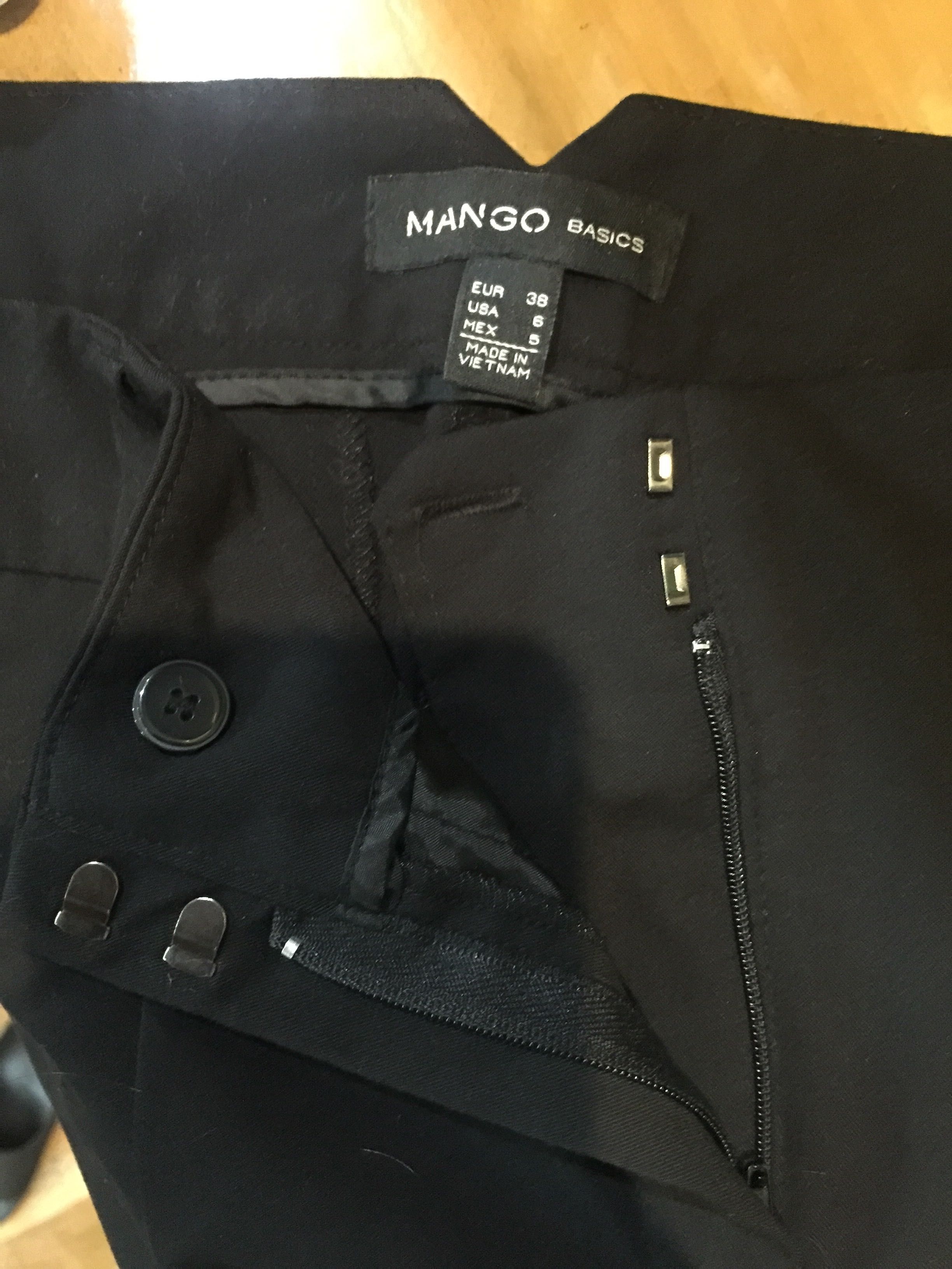 MANGO BASICS Cigarette Pants, Women's Fashion, Bottoms, Other Bottoms ...