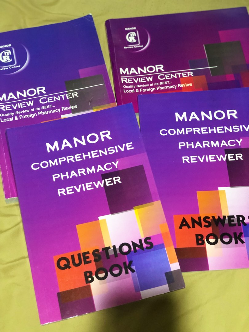Manor Pharmacy Reviewer, Hobbies & Toys, Books & Magazines, Assessment ...
