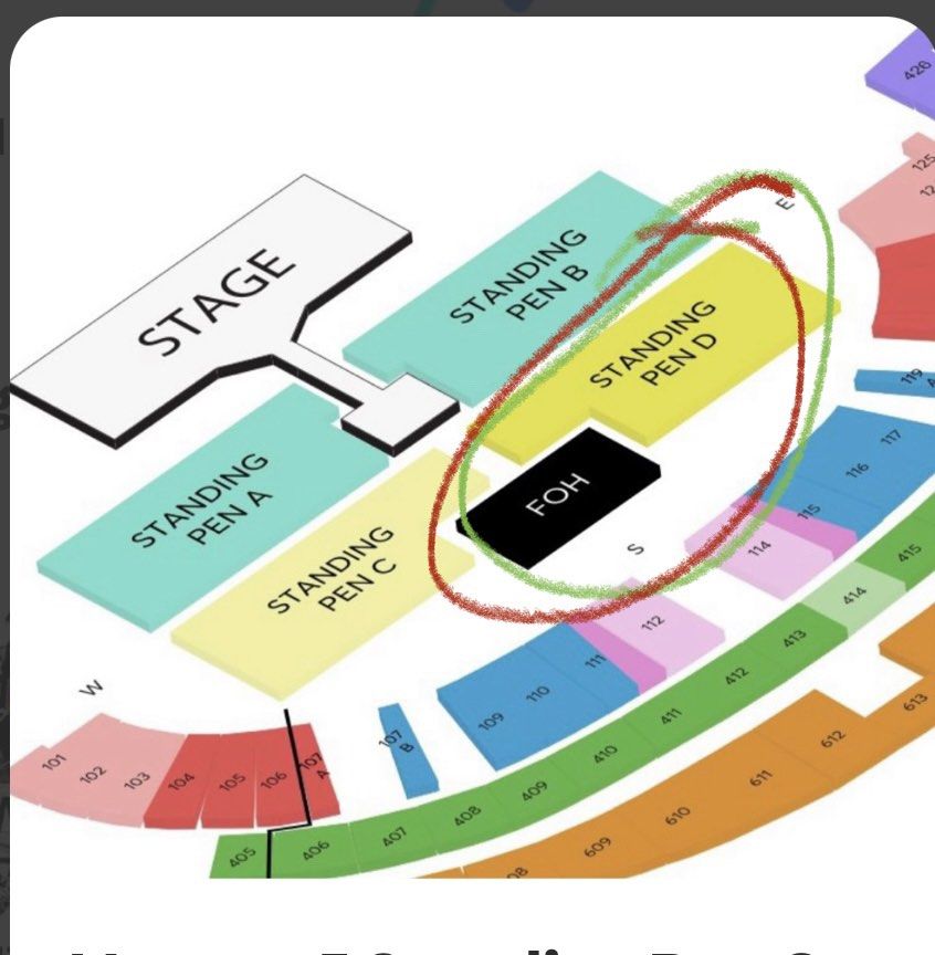 Maroon 5 Tickets, 28th Nov, Singapore Stadium (cat: standing pen D ...