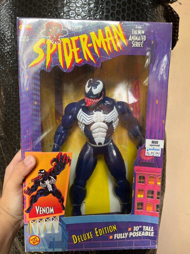 MARVEL COMICS Spiderman VENOM Deluxe Toy Vintage Collectible, Hobbies ...