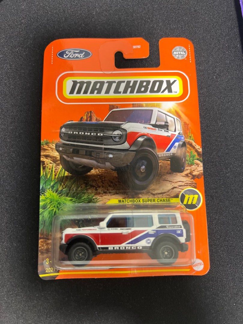 Matchbox Ford Bronco super chase, Hobbies & Toys, Toys & Games on Carousell
