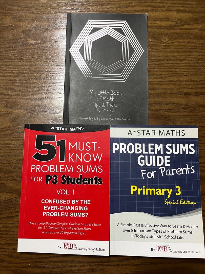 Maths - P3 Maths - Problem Sums Guide, Hobbies & Toys, Books ...