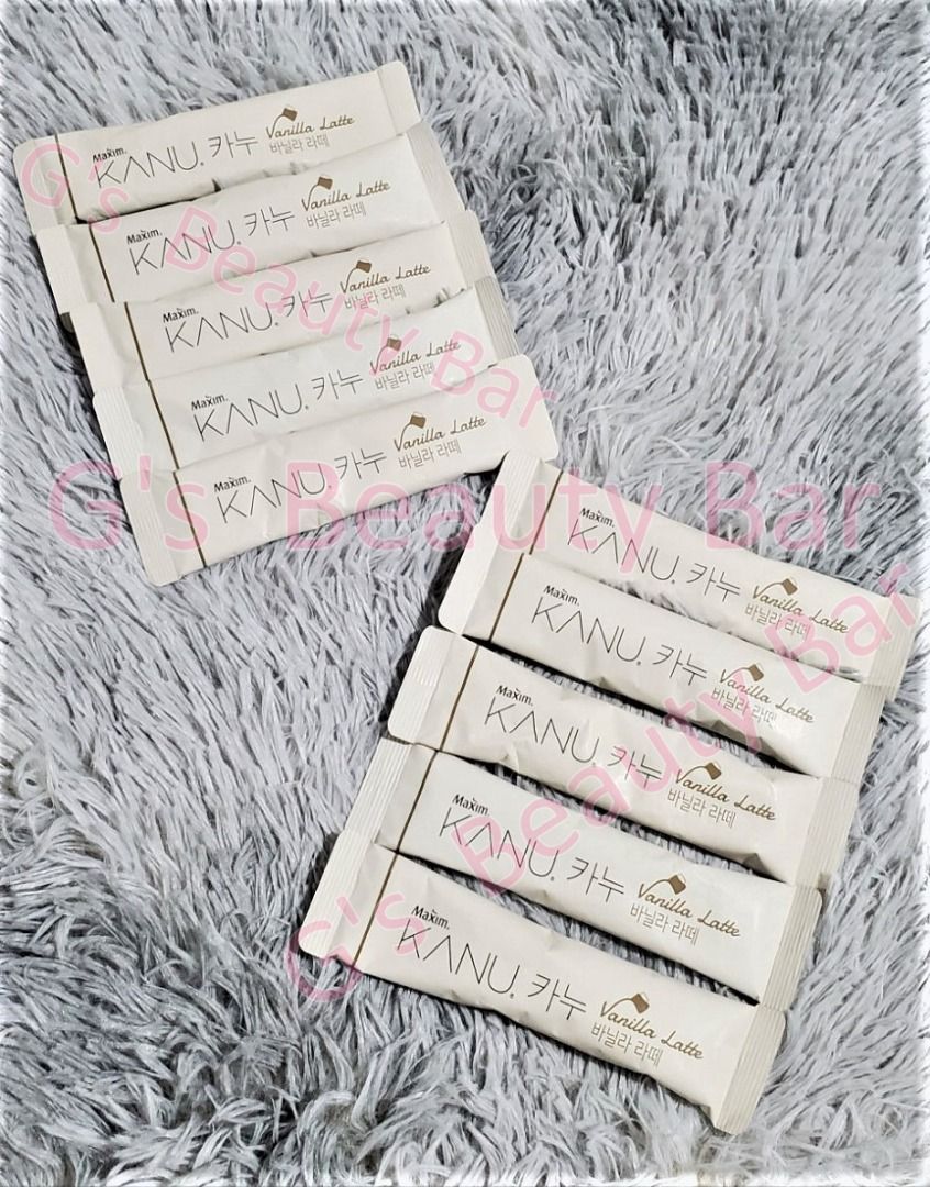 Maxim Kanu Vanilla Latte 17.3g - Authentic Korean Coffee, Food & Drinks ...