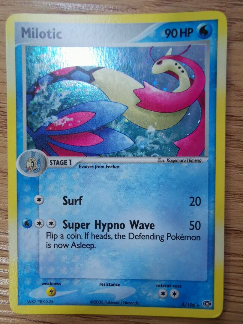 PTCG Milotic 8 /106, Hobbies & Toys, Toys & Games on Carousell