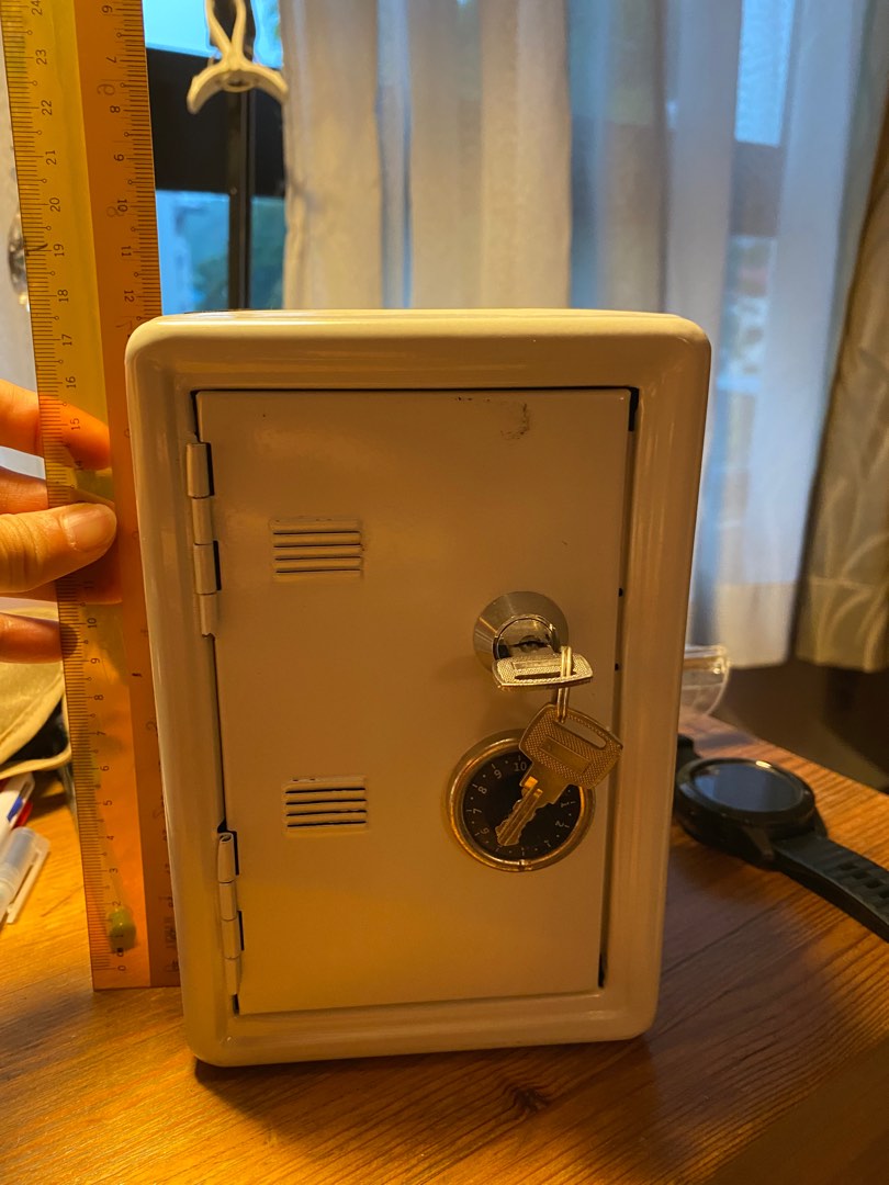 Mini safe box, Furniture & Home Living, Security & Locks, Safe on Carousell