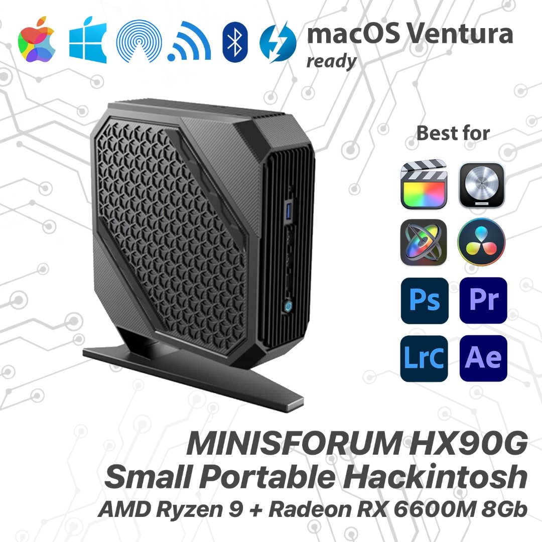 MINISFORUM HX G Mini Portable Hackintosh PC Computers Tech Desktops On Carousell