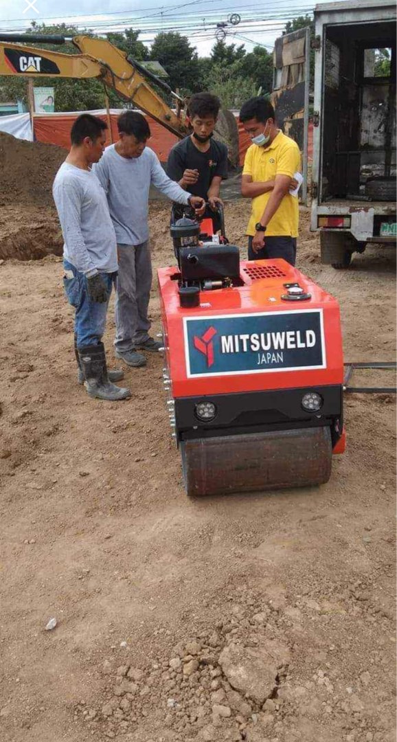 MITSUWELD JAPAN WALK BEHIND VIBRATORY ROLLER (MINI PISON), Commercial ...