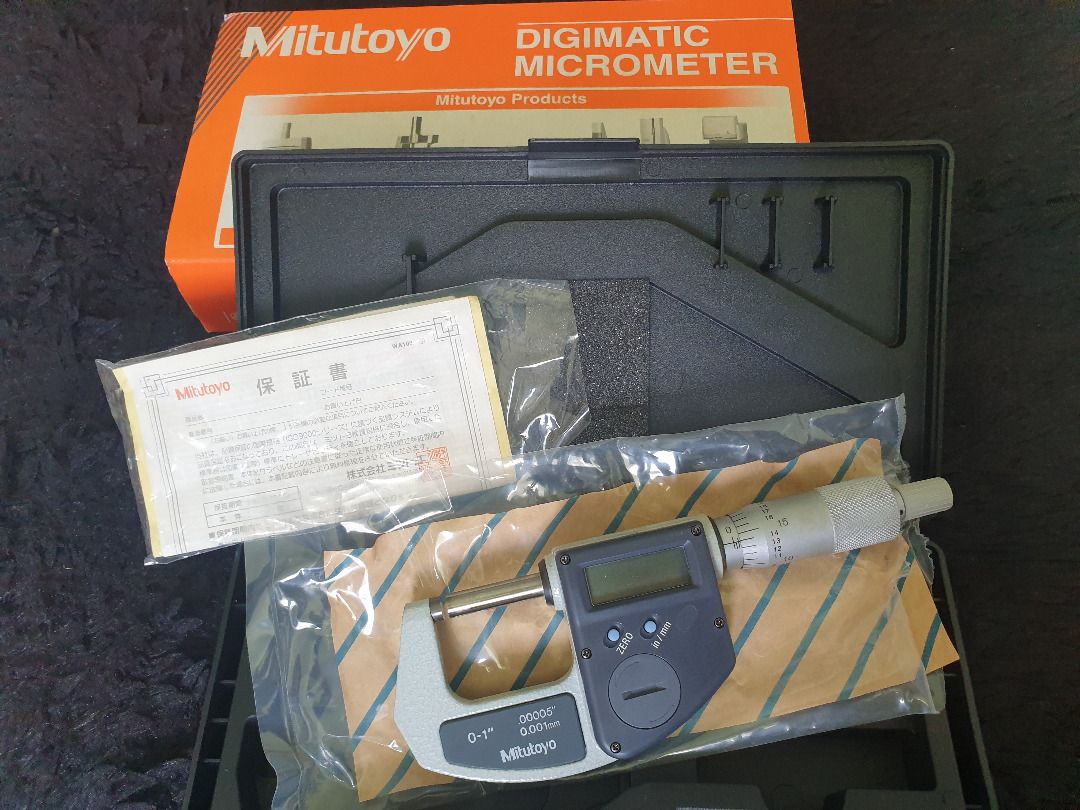 Mitutoyo Digimatic Micometer, Furniture & Home Living, Home Improvement ...