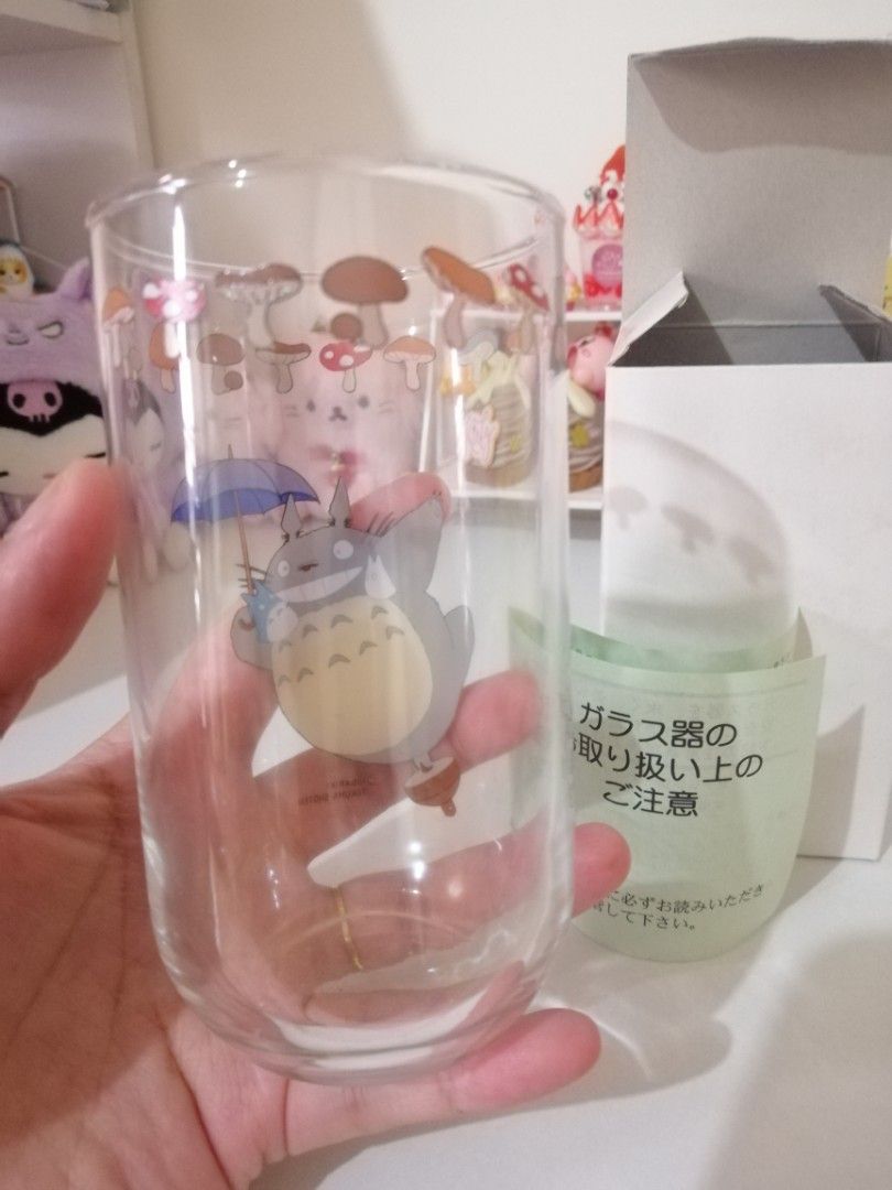 My neighbor totoro noritake glass, Hobbies & Toys, Memorabilia ...